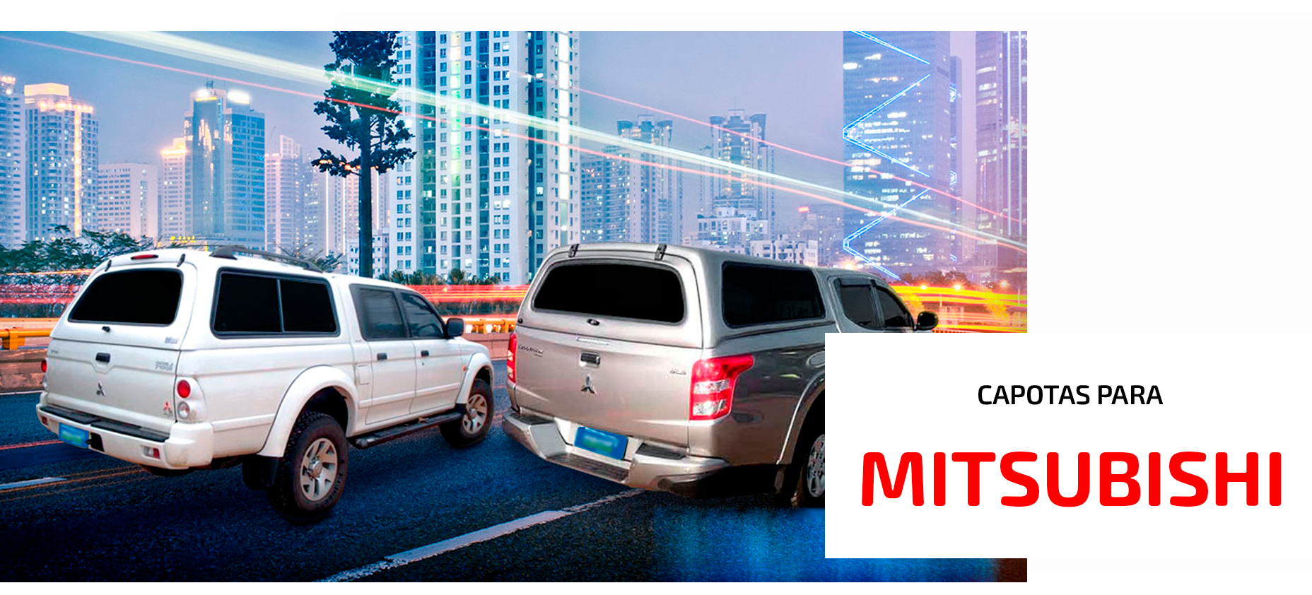 Venda de Capota de Fibra JMB - Mitsubishi